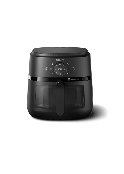Philips Digital Air fryer 6.2L 1700W Black Rapid Air NA230/00 – Gadd Betak