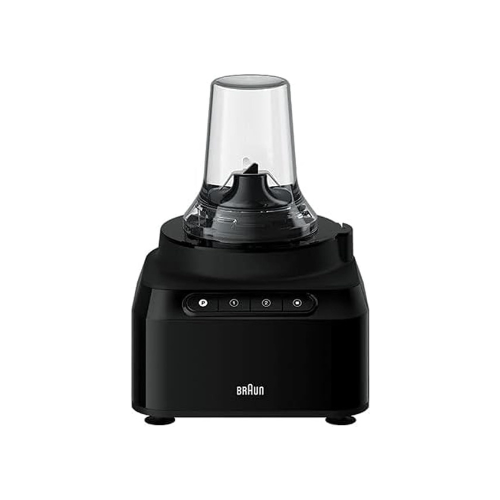 Braun Kitchen Machine, 800 Watt, Black – FP 3132 BK – Gadd Betak