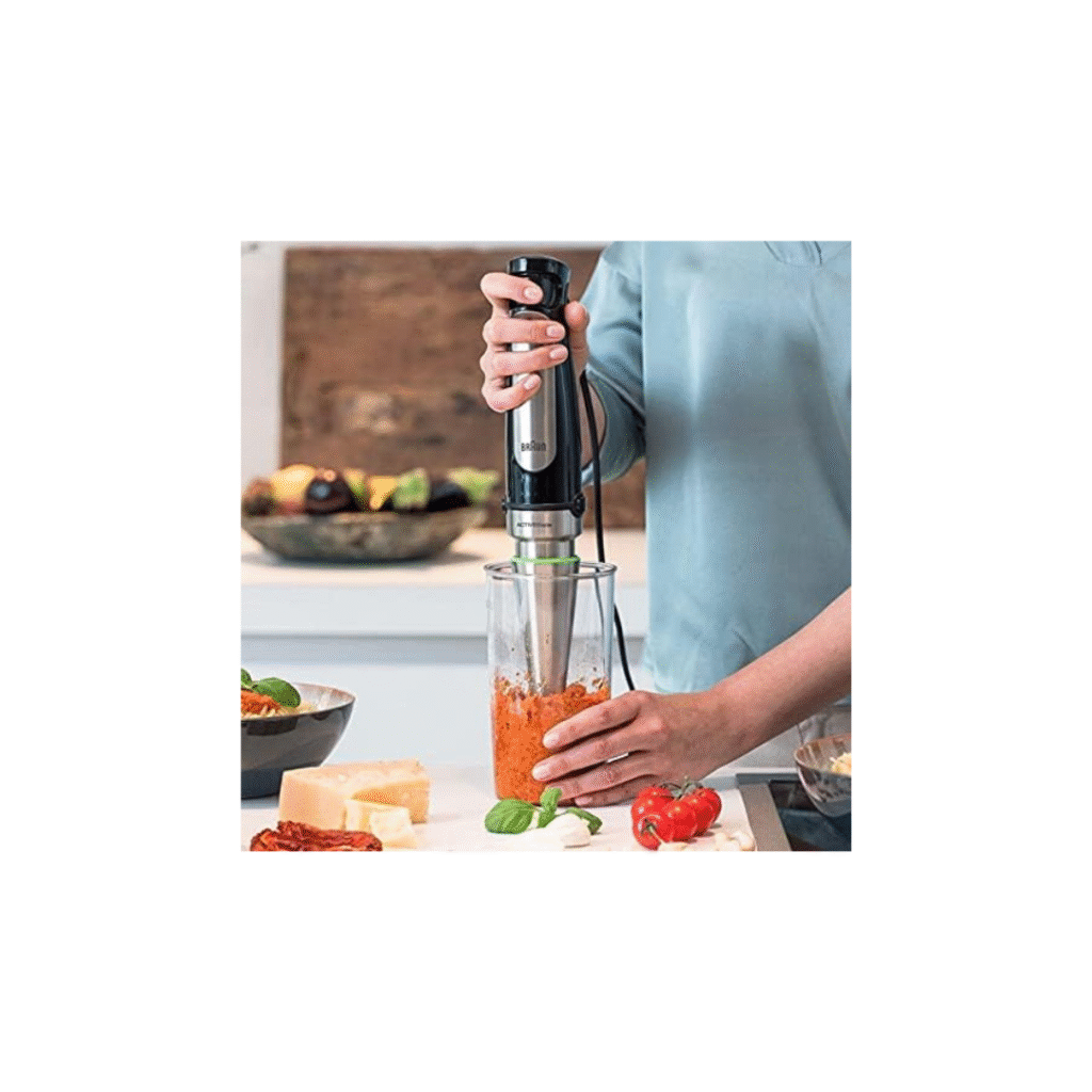 Ultra Hand Blender 5-in-1 with Accessories, 500ml, 1000W, Stainless ...